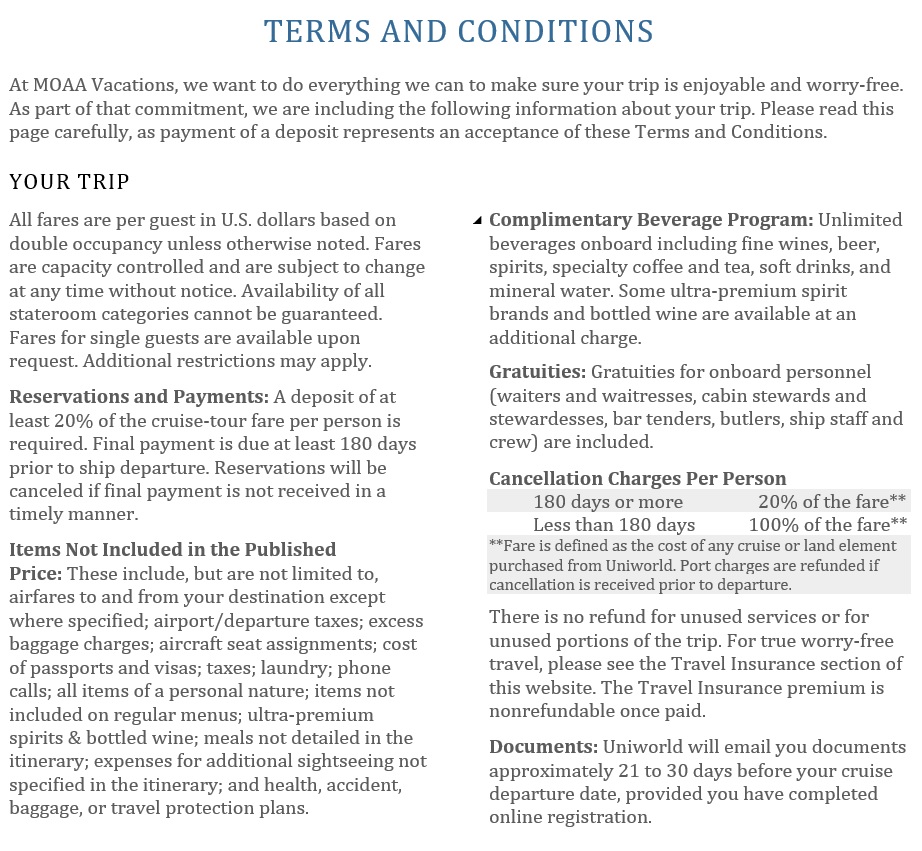Terms & Conditions | Rhine